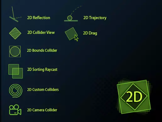 پکیج 2D Physics Toolkit برای یونیتی - گیم استس کلاب